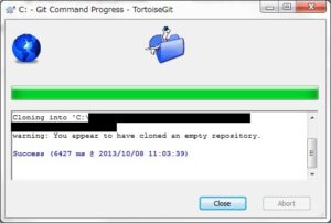 TortoiseGitで証明書エラーになる場合の対応 - OPEN TONE Labs