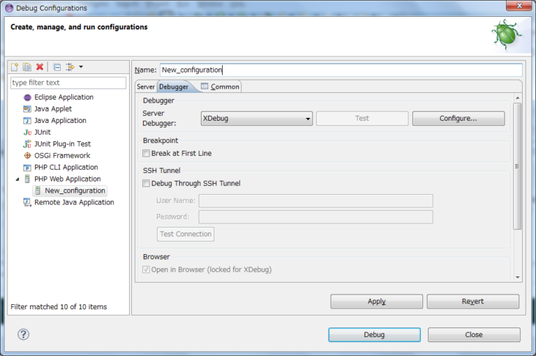 Phpでデバッグ実行xampp Cakephp Eclipse Chrome Open Tone Labs